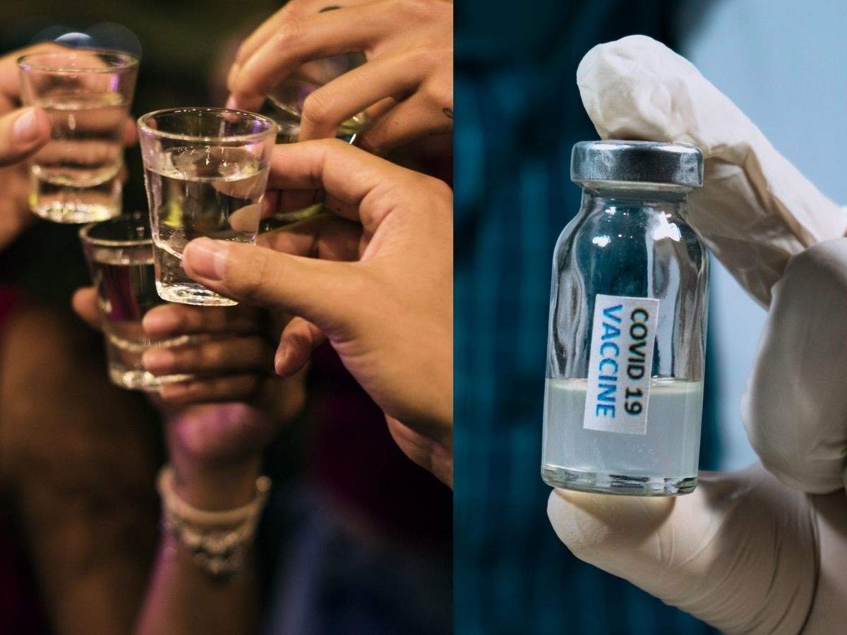 Can you drink alcohol after getting the COVID-19 vaccine? : क्या Covid ...